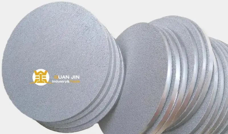 Sintered titanium filter disc | Titanium anode